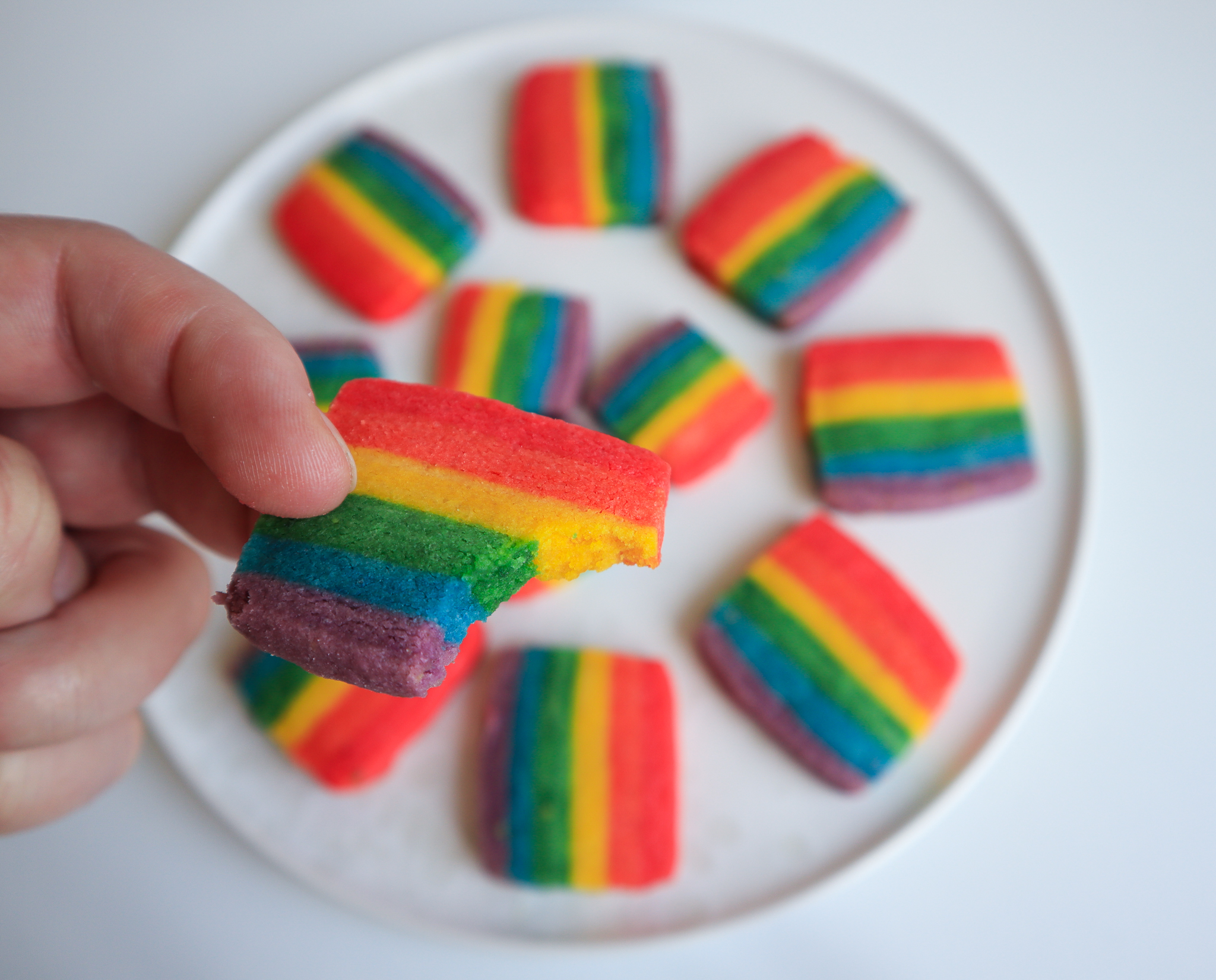 Pride, Pride cookies, Pridekakor, rainbow cookies, prideflaggan ...
